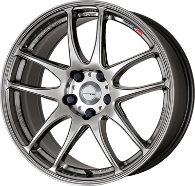 Work Emotion CR KIWAMI (GT Silver GTS, Deep Concave)